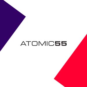 Kelowna graphic design company Atomic 55 for logos & branding!
